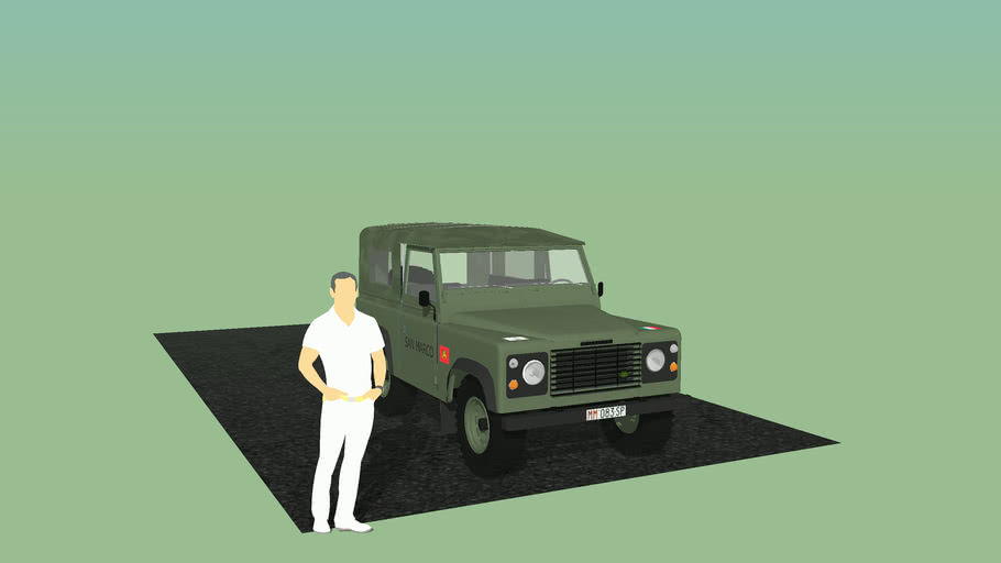 Italy - MMM002 - Marina Militare - Land Rover Defender AR 90 Rgt. 'San ...
