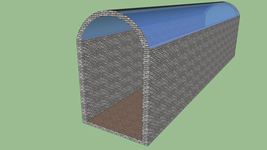 covered walkway | 3D Warehouse