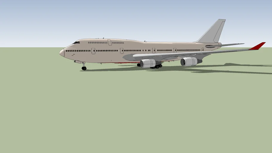 Air India Boeing 747-437/(ER) Unfinished | 3D Warehouse