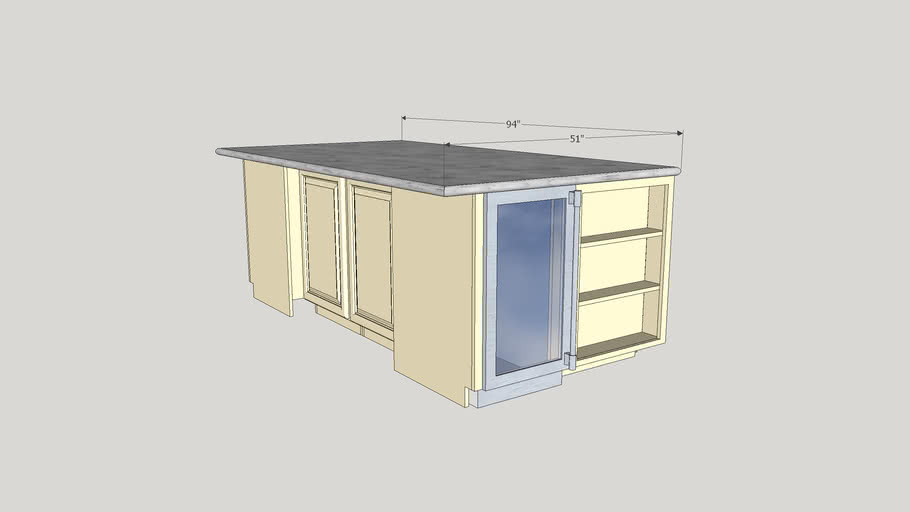 Kitchen Island | 3D Warehouse