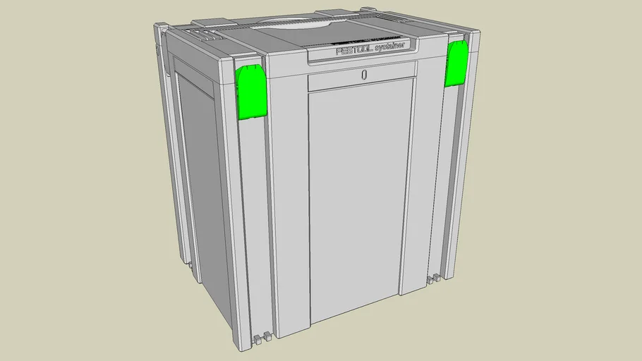 Festool Systainer 5 Tool Box / Storage Case | 3D Warehouse