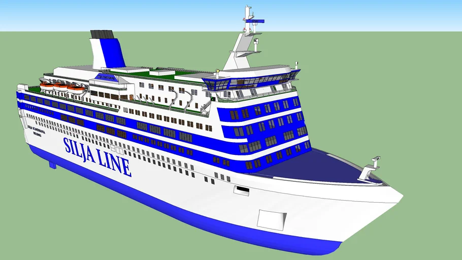 Silja Line: Silja Scandinavia | 3D Warehouse
