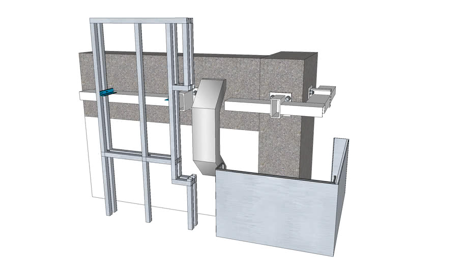 Detail Rangka ACP | 3D Warehouse