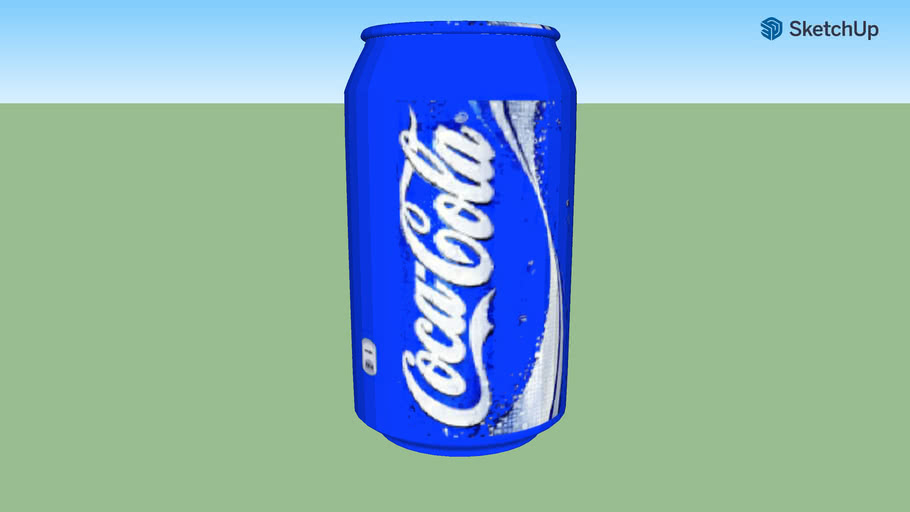 Coca Cola blue can | 3D Warehouse