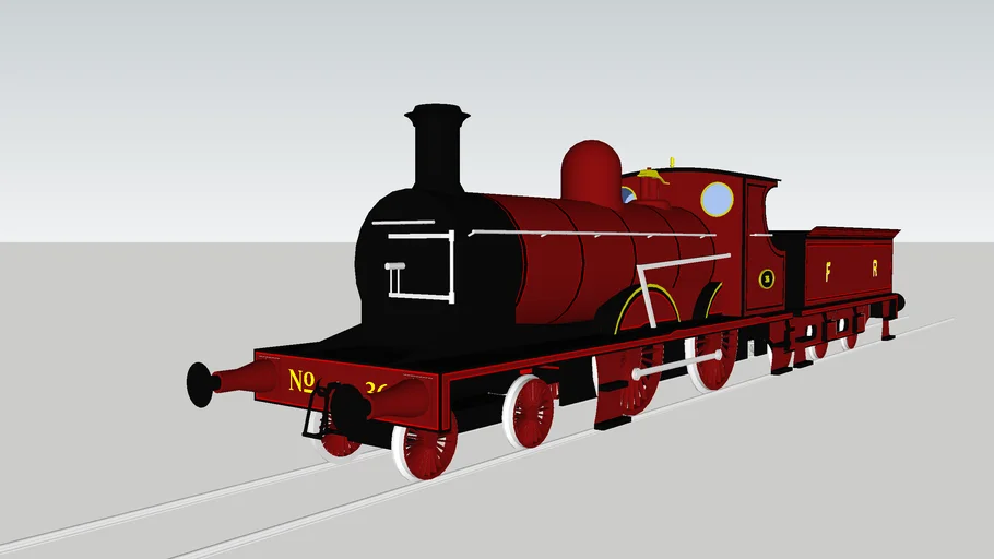 Furness Railway No. 36 (1912) | 3D Warehouse