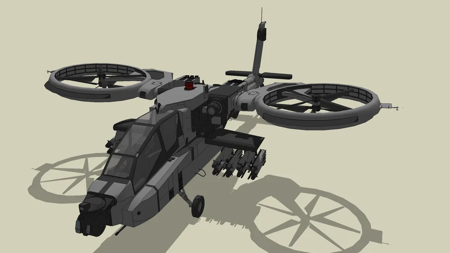 AH 64D Apache (Avatar) | 3D Warehouse