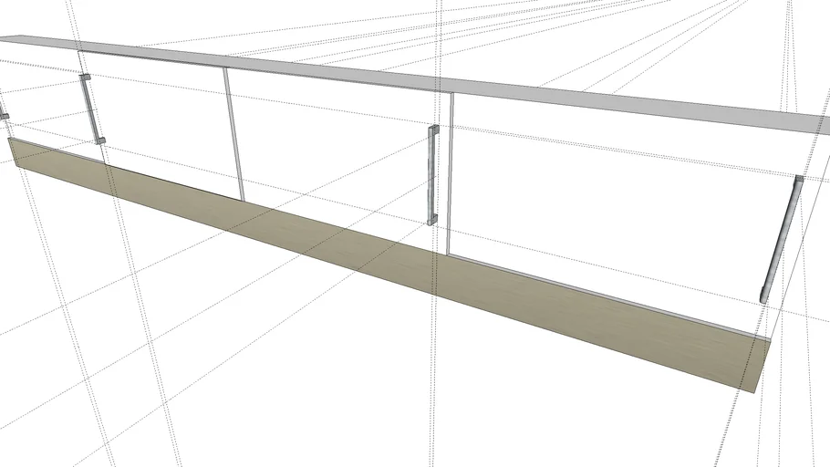 Backsplash cabinet 8 handle | 3D Warehouse