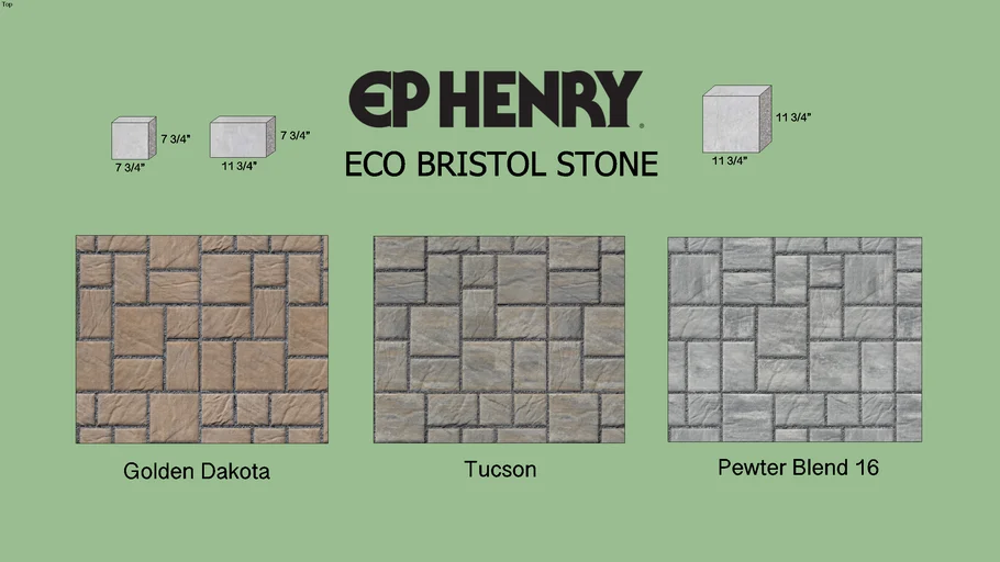 ECO Bristol Stone with Solidia | 3D Warehouse