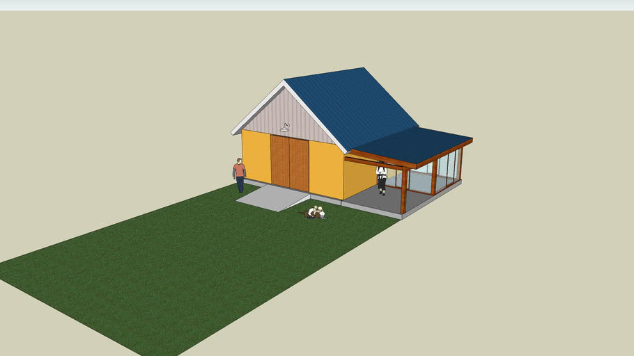 Straw Bale House | 3D Warehouse