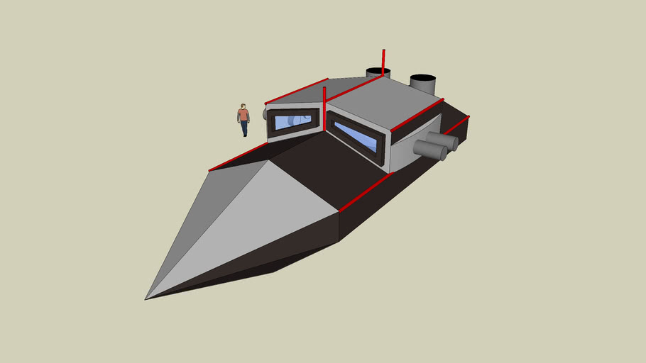 Coastal defence ironclad | 3D Warehouse