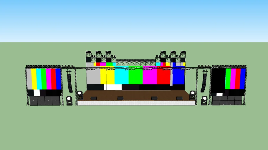 Stage Complete Set #1 | 3D Warehouse