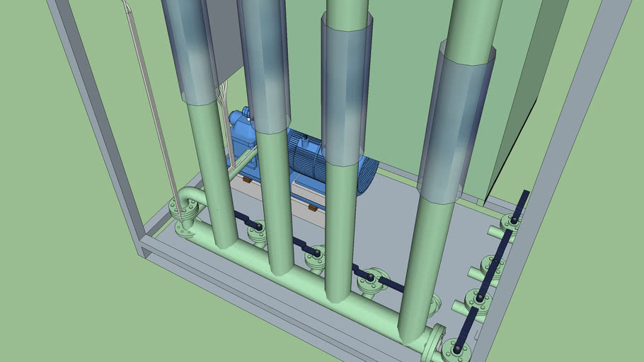 Continuous Membrane Filtration Unit | 3D Warehouse
