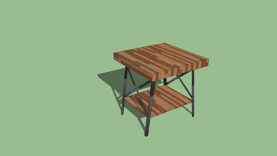 rustic table | 3D Warehouse