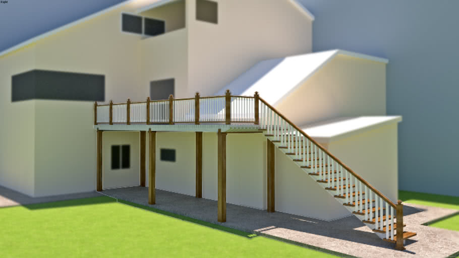 WOODEN TERRACE | 3D Warehouse