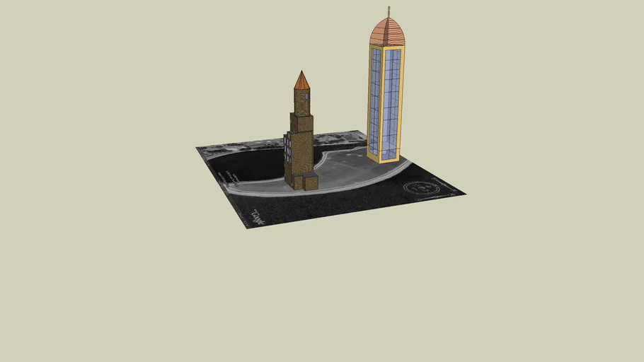 Wisconsin Trade center & Imperial Hotel | 3D Warehouse