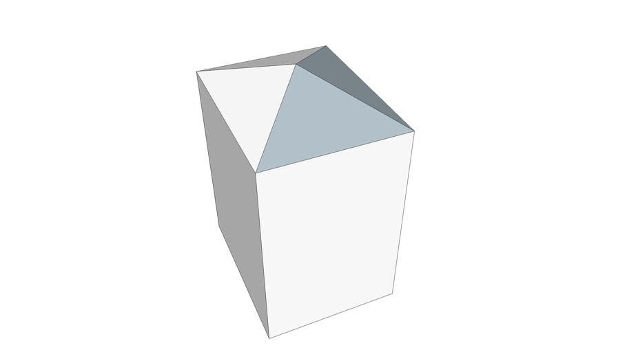 tetragonal bipyramid | 3D Warehouse