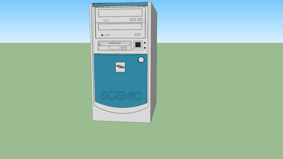 Fujitsu-Siemens (Scenic T i810e) desktop tower computer | 3D Warehouse