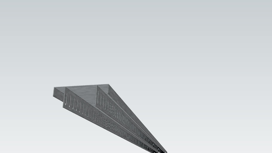 Fire deflection track | 3D Warehouse