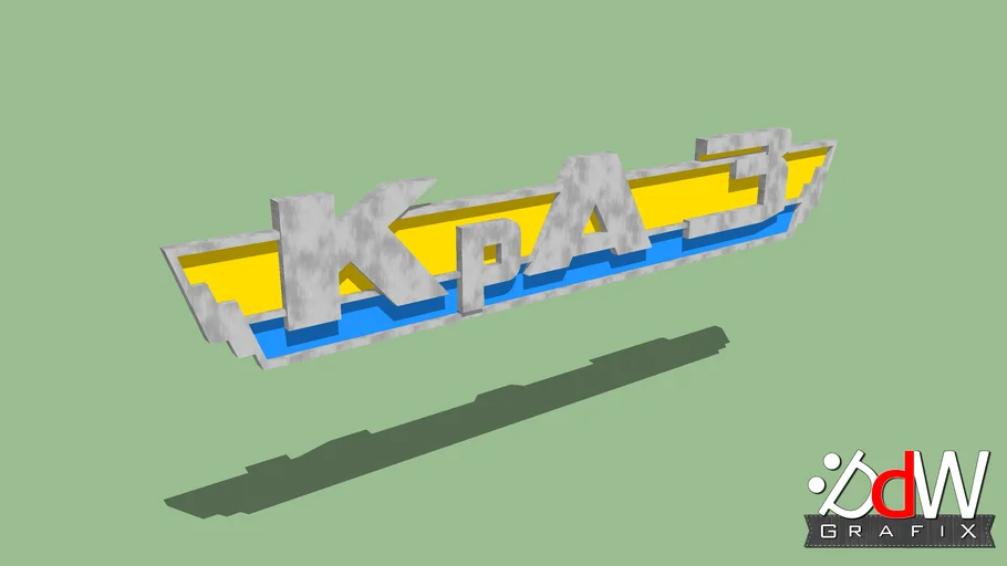 KrAZ Badge | 3D Warehouse