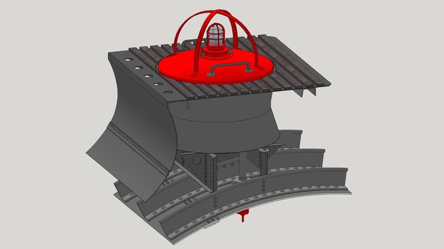 Submarine Emergence Telefon buoy, 0-13 class | 3D Warehouse