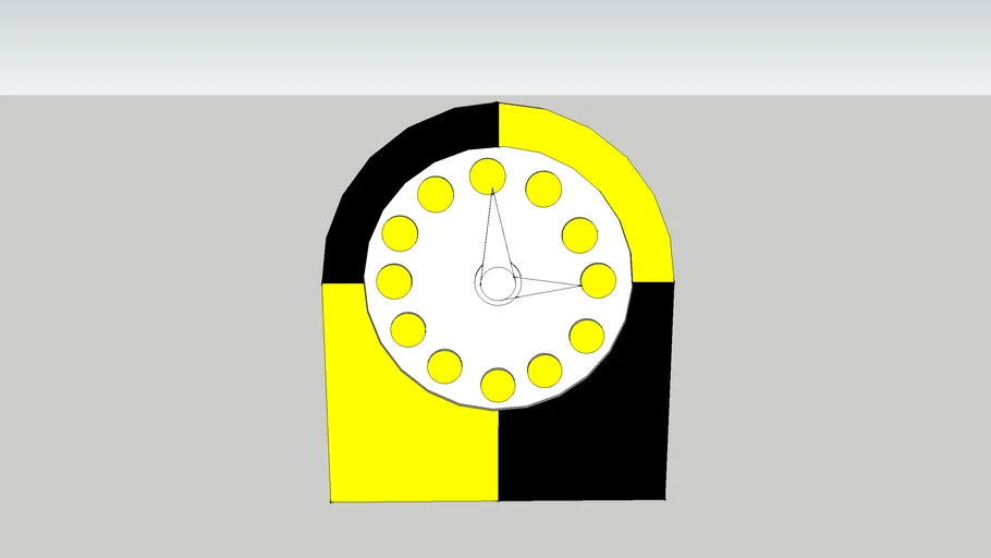 Art Deco Clock | 3D Warehouse