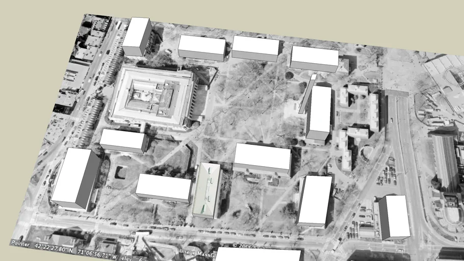 harvard yard sketch 1 | 3D Warehouse