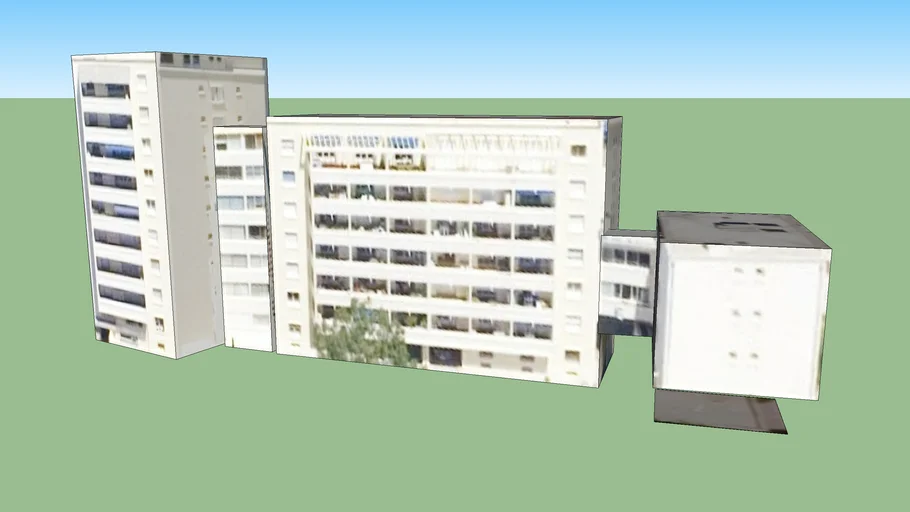Edificio en Marsella, Francia | 3D Warehouse