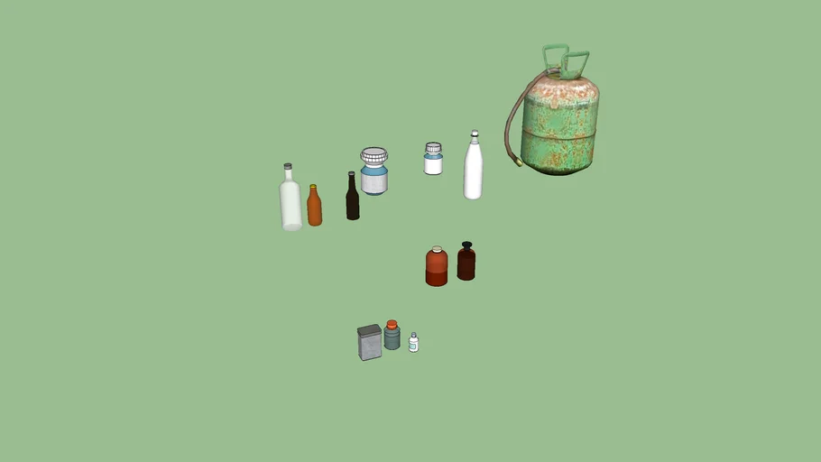 Bottles Pack 1 | 3D Warehouse