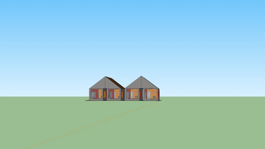 double one room house | 3D Warehouse
