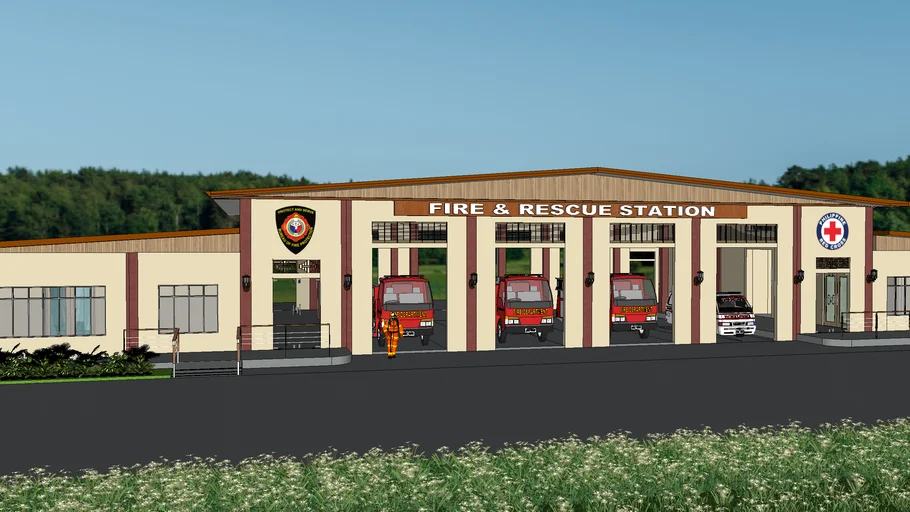 Fire and Rescue Station | 3D Warehouse