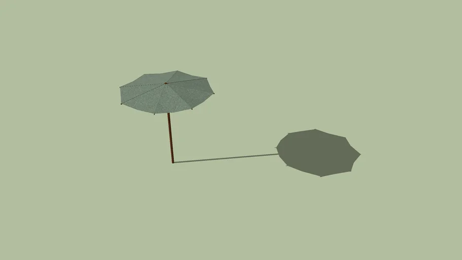 Garden Parasol | 3D Warehouse