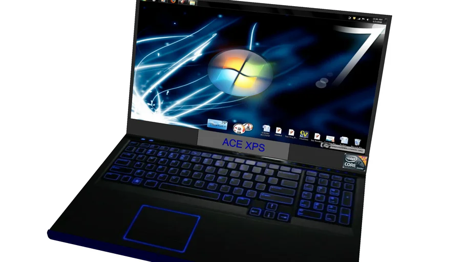 Ace XPS Laptop | 3D Warehouse