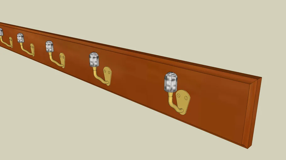 Coat rack (New) | 3D Warehouse