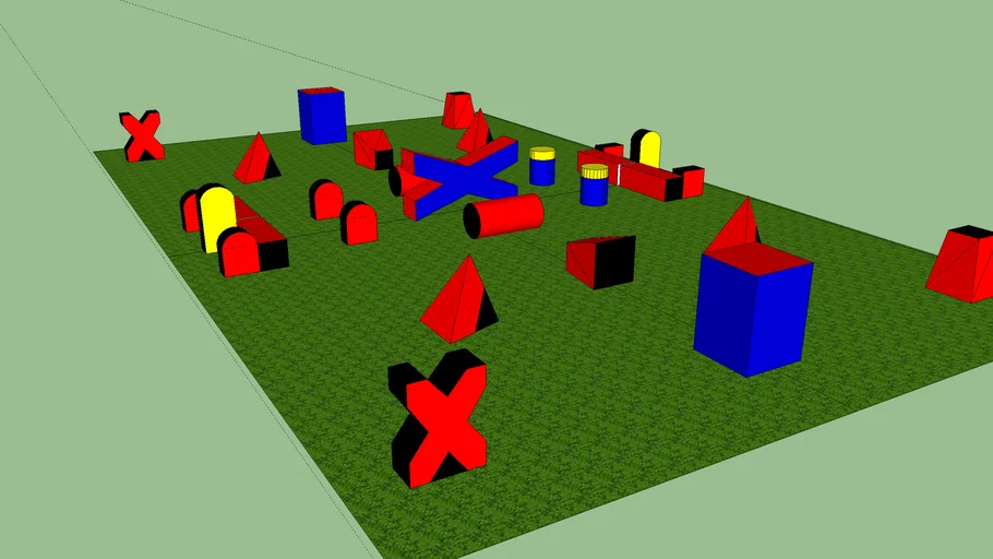 Field Layout 1 | 3D Warehouse