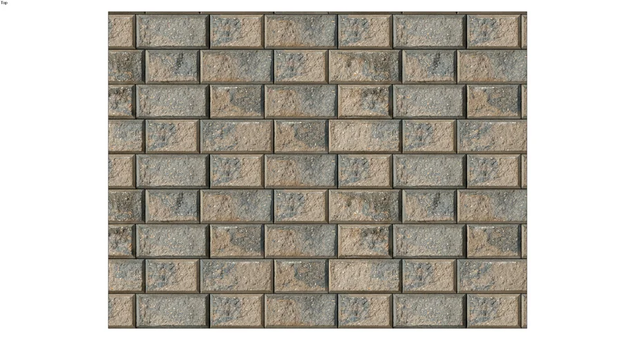 Barkman Stackstone Wall | 3D Warehouse