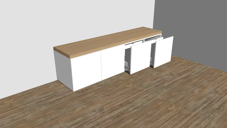 TV Rack | 3D Warehouse