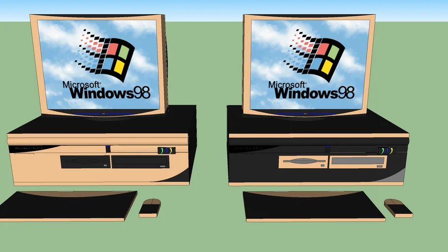 Speedmaster 120 98 (Windows 98) Desktop By: Mario D. (Revised) | 3D ...