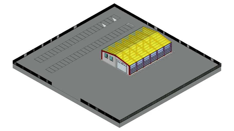 Typical Small Factory | 3D Warehouse