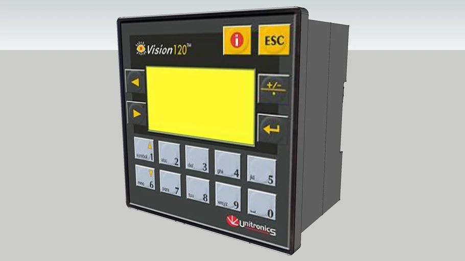 OPLC CLP Vision 120 - Unitronics | 3D Warehouse