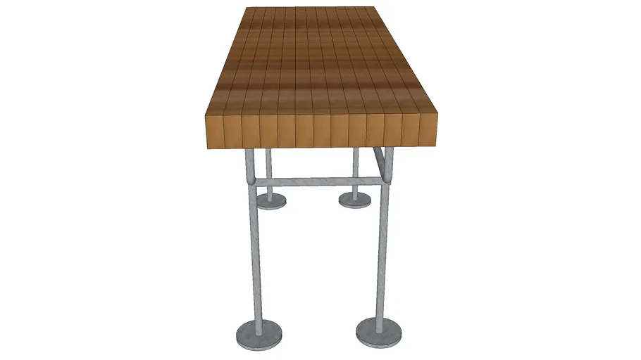 Pipe Scrap Table | 3D Warehouse