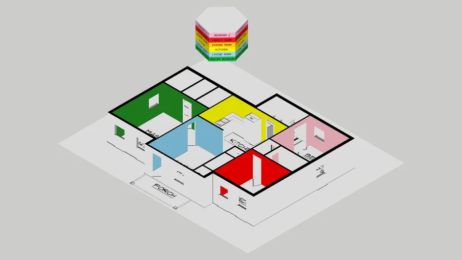 floor plan 2 | 3D Warehouse