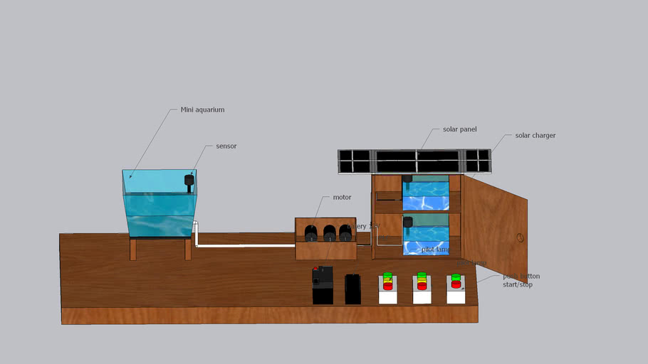 projek pta 2022 | 3D Warehouse