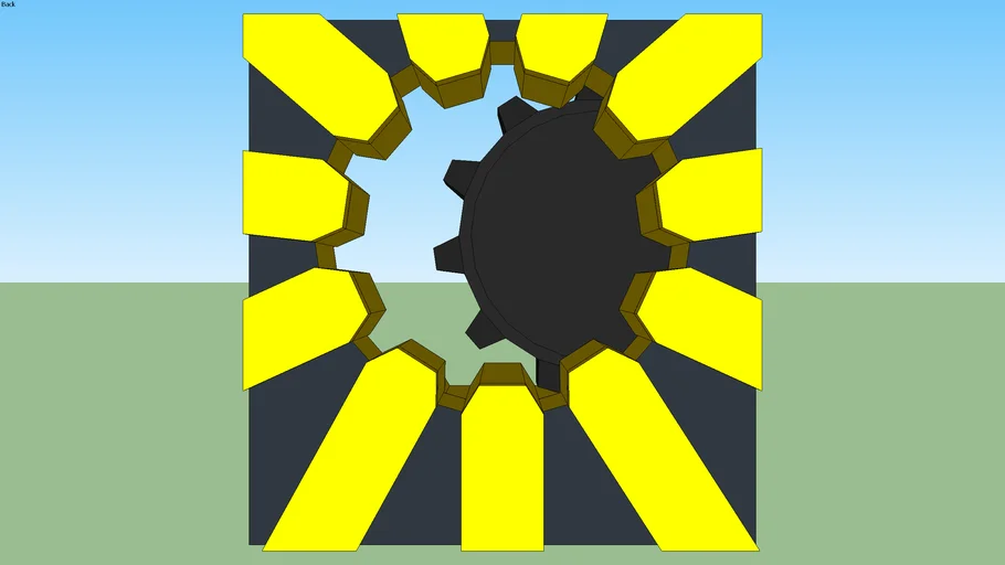 Fallout 4 Gear Door | 3D Warehouse