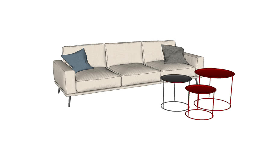 Boconcept Sofa | 3D Warehouse