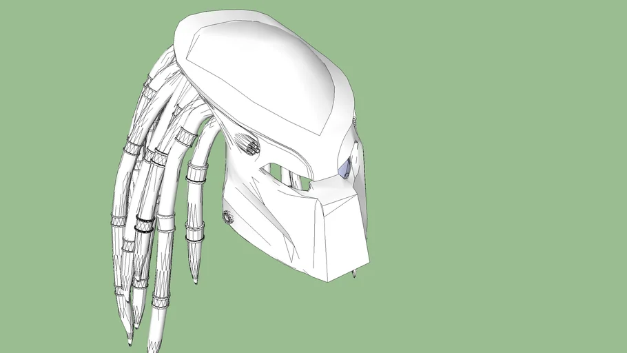 predator helmet | 3D Warehouse