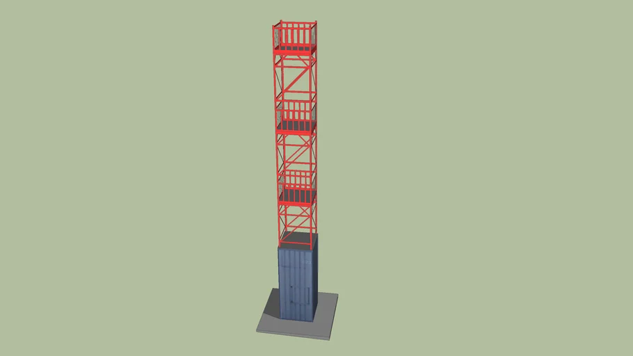 Fire Tower | 3D Warehouse
