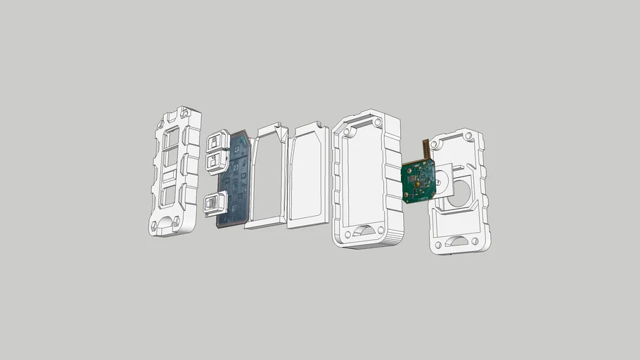 Toyota 4Runner Key Fob replacement | 3D Warehouse