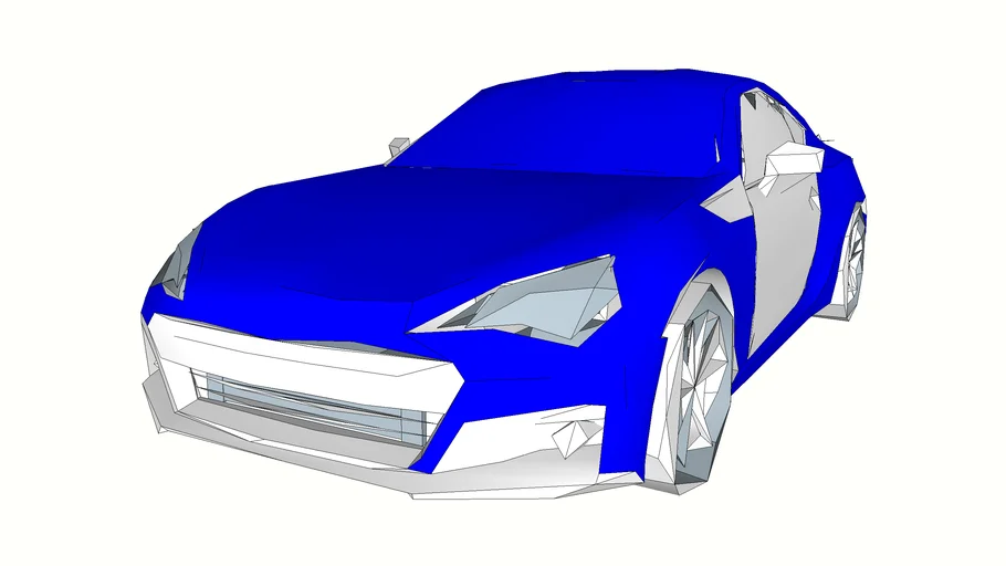 Subaru BRZ 2012 the real one] | 3D Warehouse