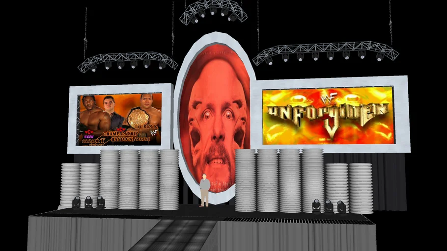 WWF Unforgiven 2001 Stage Model | 3D Warehouse