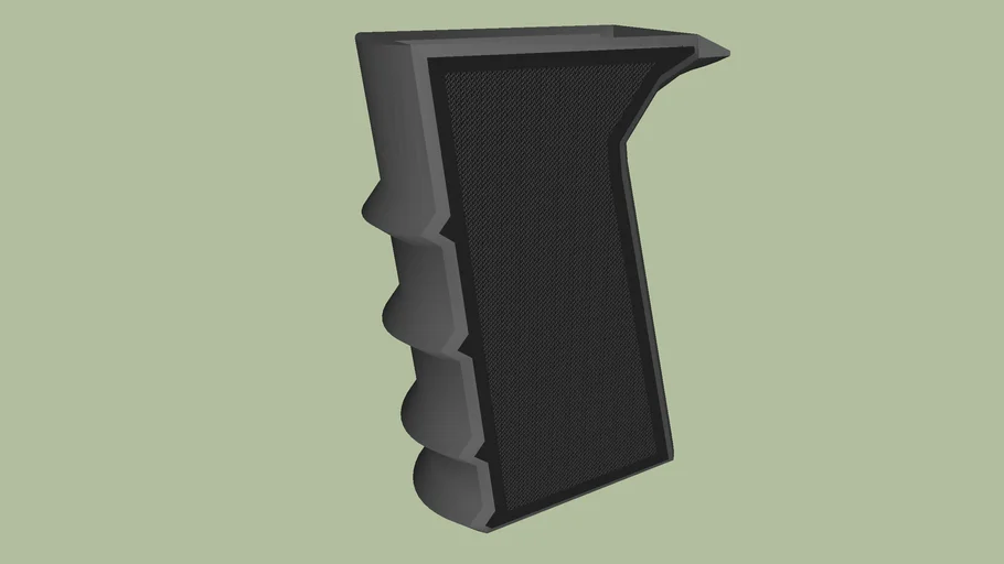 Tactial Pistol Grip | 3D Warehouse